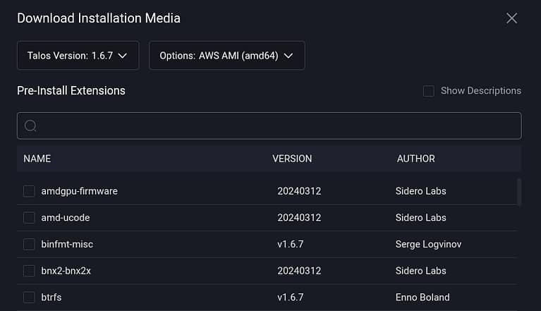 Linux golden images without packer - Sidero Labs
